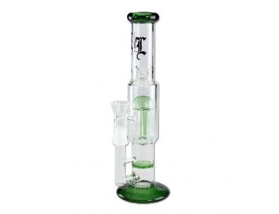 BL Double Perc Ice Bong | Black Leaf | SpbBong.com